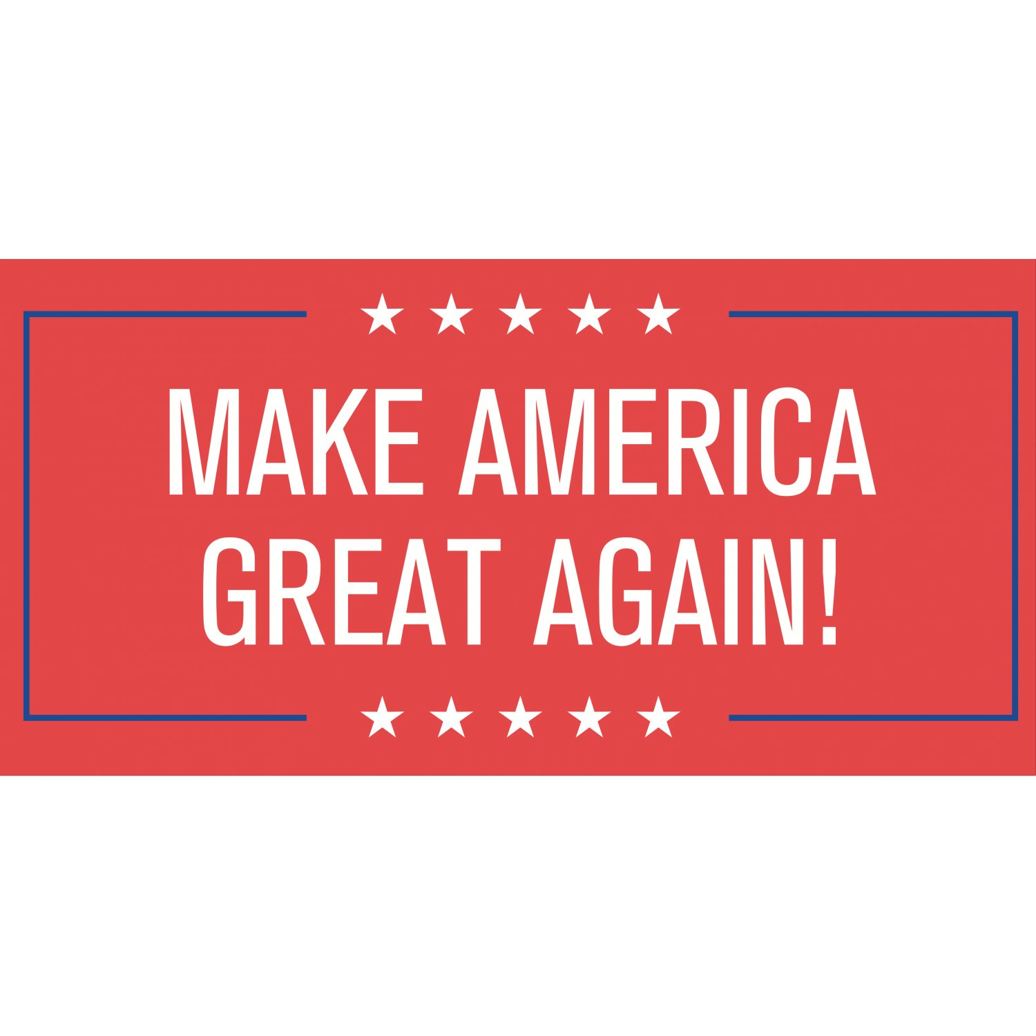Trump 2x4 Foot Flag 2016 Make America Great Again Donald For President